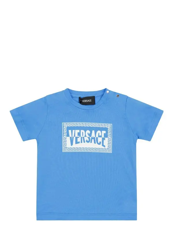 Versace Logo T-shirt - Blue