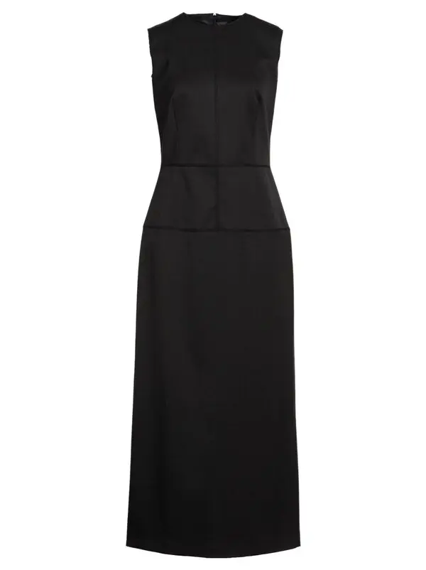 MAISON MARGIELA Sleeveless Solid-color Dress - Black