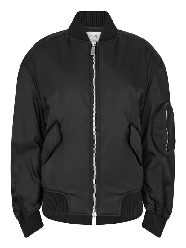 Off-White Bomber Jacket - Black