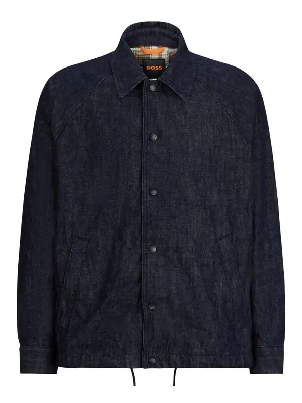 Hugo Boss Collared Jacket - Blue