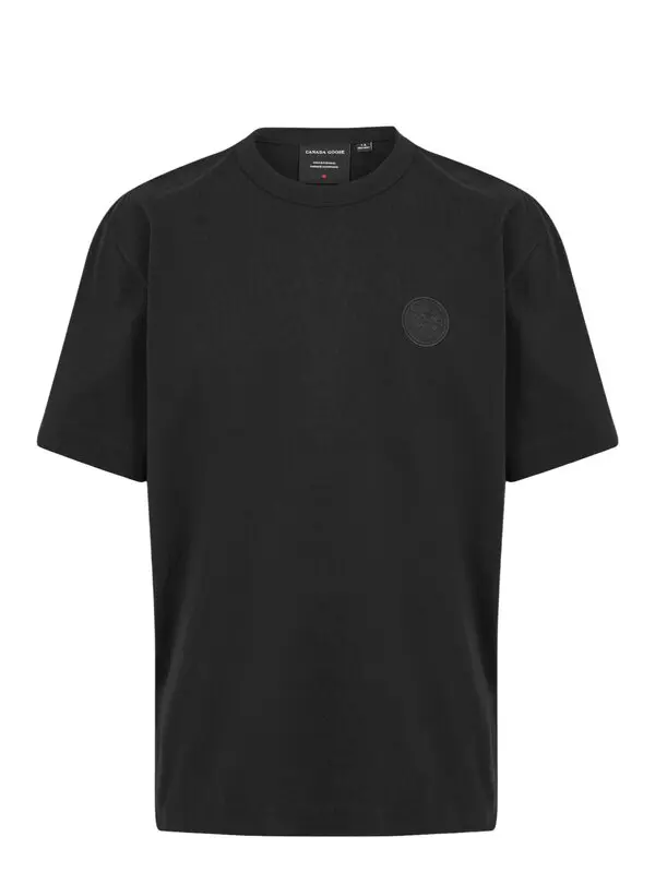 Canada Goose Embroidered Logo T-shirt - Black