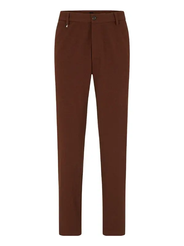 Hugo Boss Chocolatebrown Chino Trousers - Brown