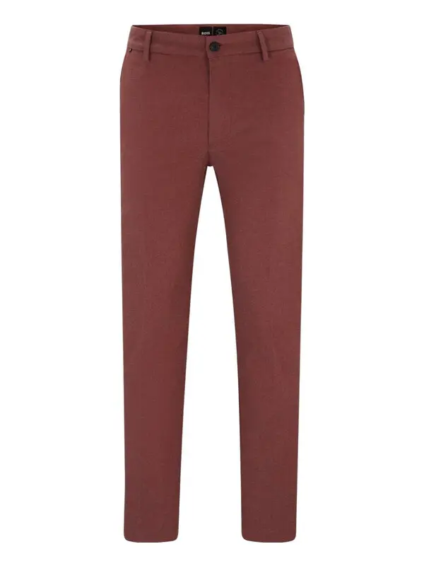 Hugo Boss Rustred Chino Trousers - Red