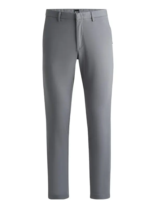 Hugo Boss Light Chino Trousers - Grey