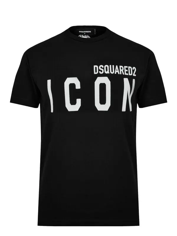 Dsquared2 Cotton Shortsleeve Tshirt - Black