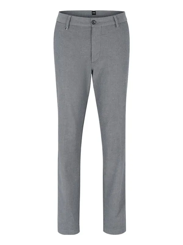 Hugo Boss Slim-straight Trousers - Blue