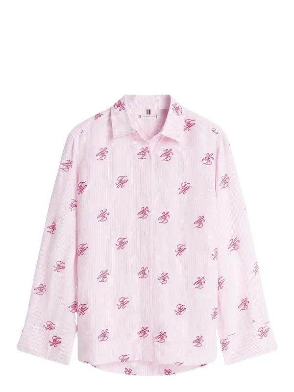 Tommy Hilfiger Long Sleeve Shirt - White