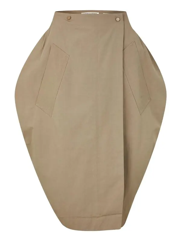 Bottega Veneta Simple Middle Skirt - No