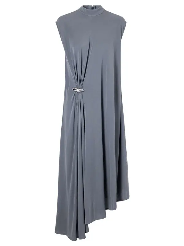 Bottega Veneta Embellished Maxi Dress - Gray