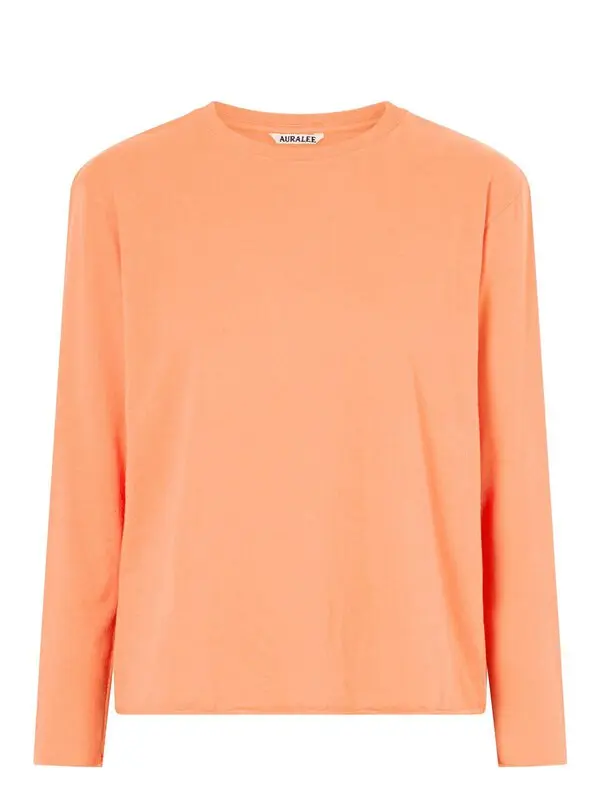 Auralee T-shirt - Orange