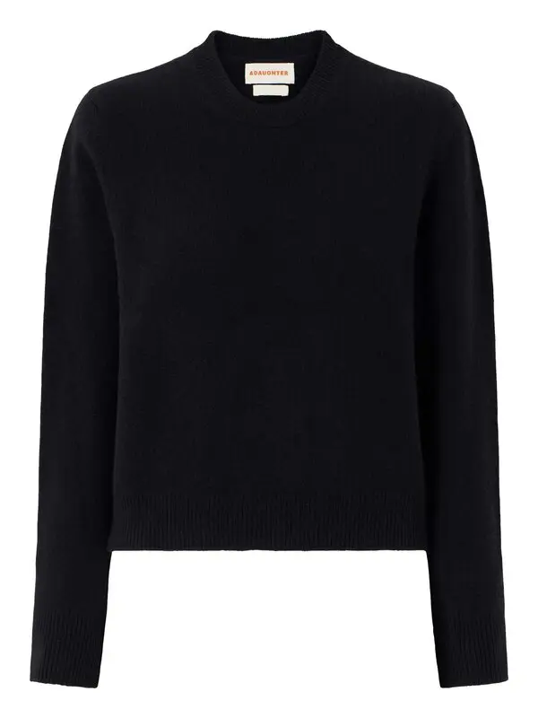 &daughter Sligo Wool Sweater - Black