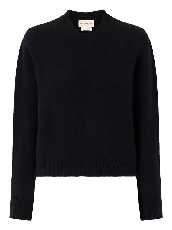 &daughter Sligo Wool Sweater - Black