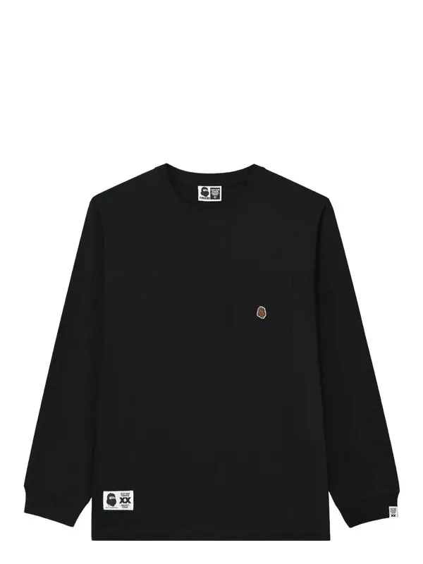FINGERCROXX Logo-patch T-shirt - Black