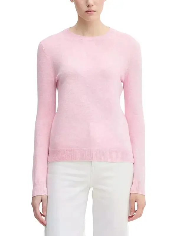 BENETTON Round Neck Sweater - Pink