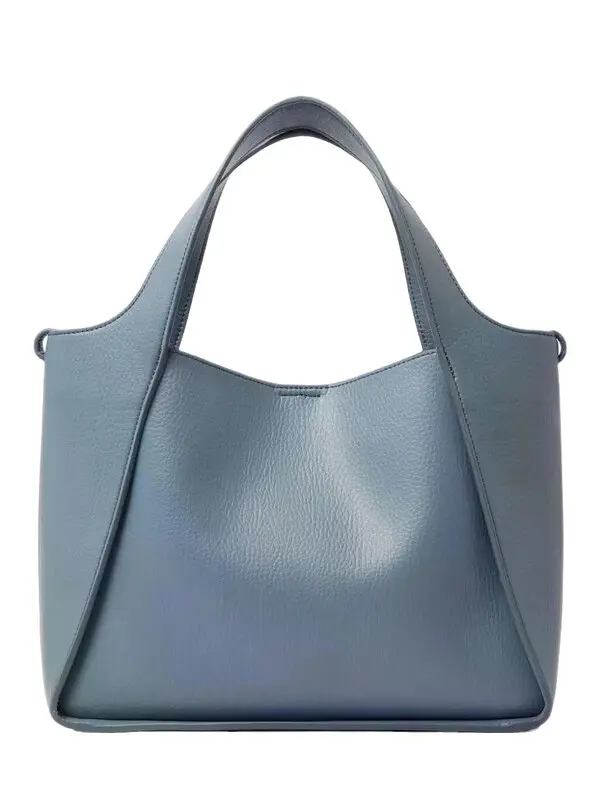 Stella McCartney Logo Crossbody Tote Bag - Blue