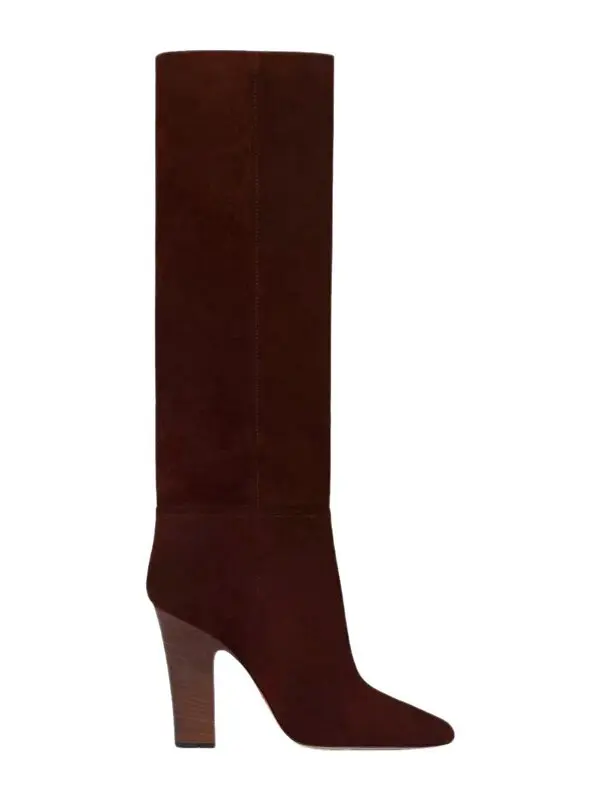 Paris Texas Lavinia Suede Knee-high Boots - Brown
