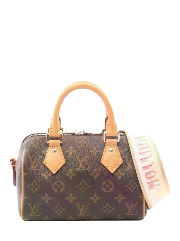 LOUIS VUITTON Speedy Bandouliere 20 Satchel - Brown