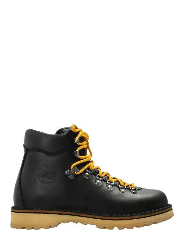 Diemme Roccia Vet Leather Ankle Boots - Black