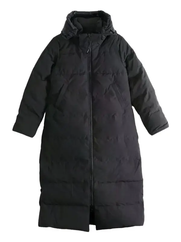 Canada Goose Mystique Quilted Hooded Parka Coat - Black