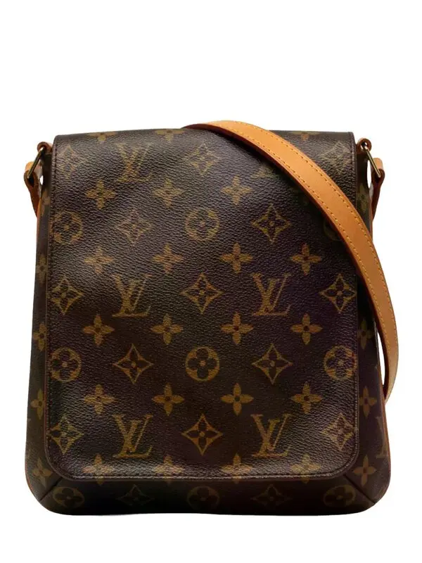 LOUIS VUITTON Monogram Musette Salsa Pm Crossbody Bag - Brown
