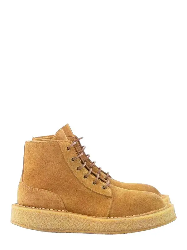 BUTTERO® Suede Lace-up Boots - Neutrals