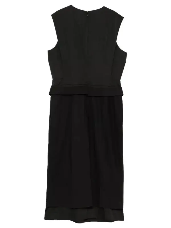 JUUN.J Sleeveless Belted Dress - Black