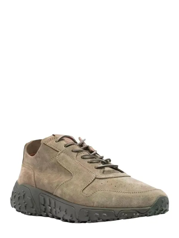 BUTTERO® Vinci Lace-up Suede Sneakers - Neutrals
