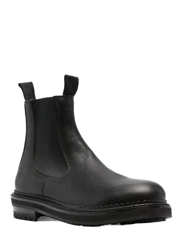 BUTTERO® Fiorentina Leather Chelsea Boots - Black