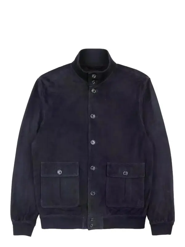 VALSTAR Leather Jacket - Blue