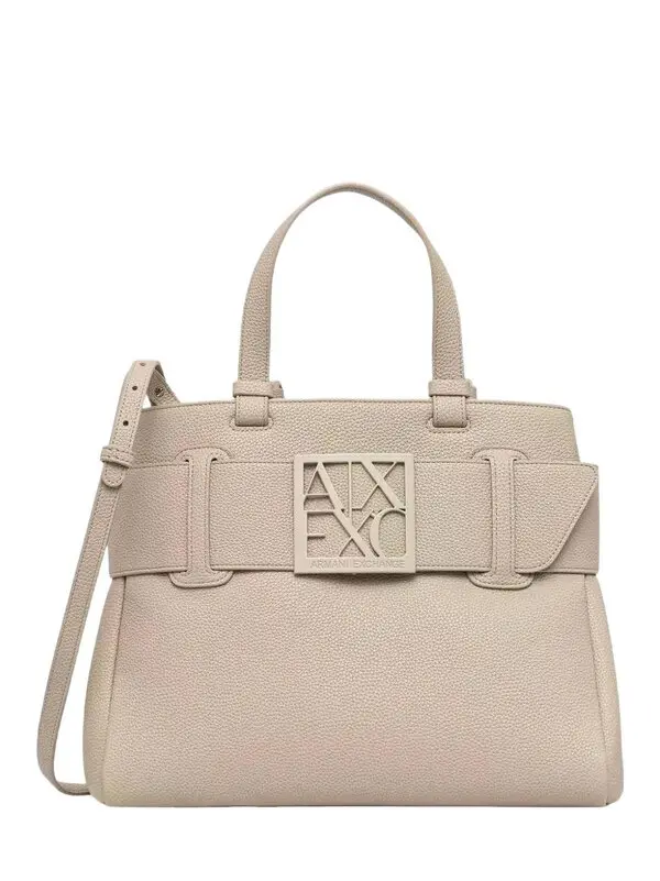 Armani Exchange Tote Bag - Neutrals