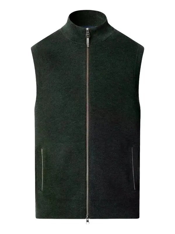 HACKETT LONDON Milano-knit Merino Wool Cardigan - Green