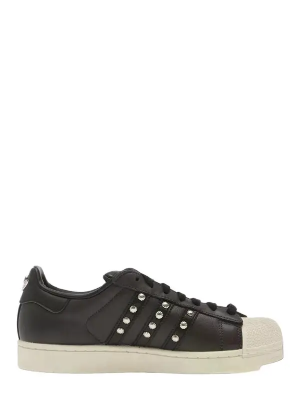 Adidas Superstar Studded Sneakers - Black