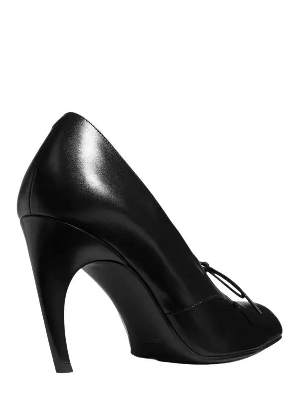 Khaite Colt" Pumps In Glazed Calfskin - Black