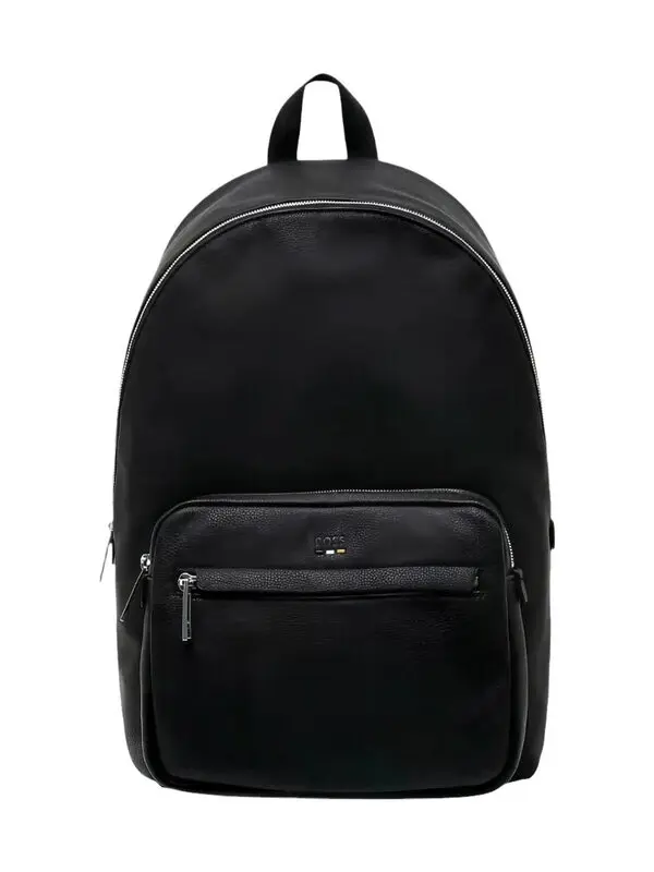 BOSS Ray Logo-print Backpack - Black
