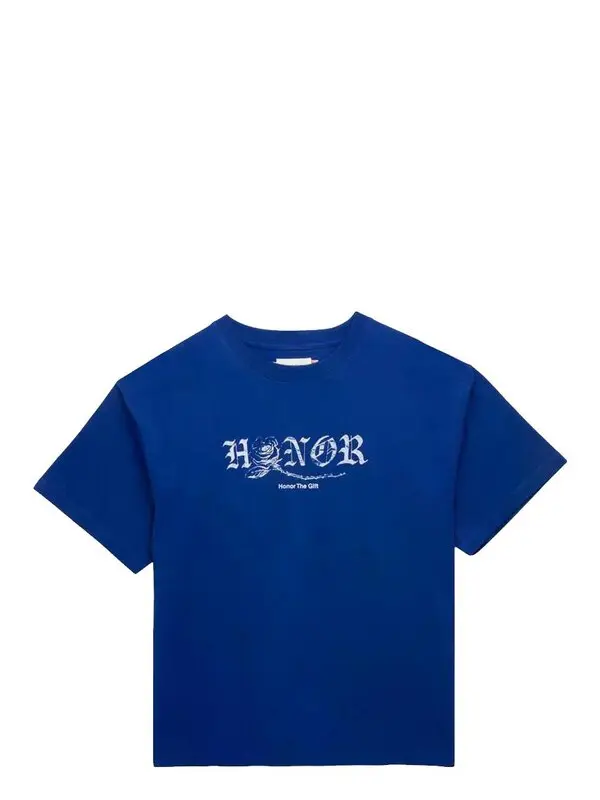 HONOR THE GIFT Fallen Rose T-shirt - Blue
