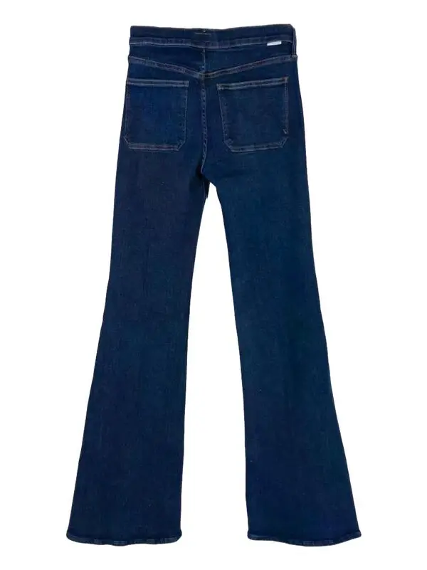 MOTHER Doozy Patch-pocket Jeans - Blue