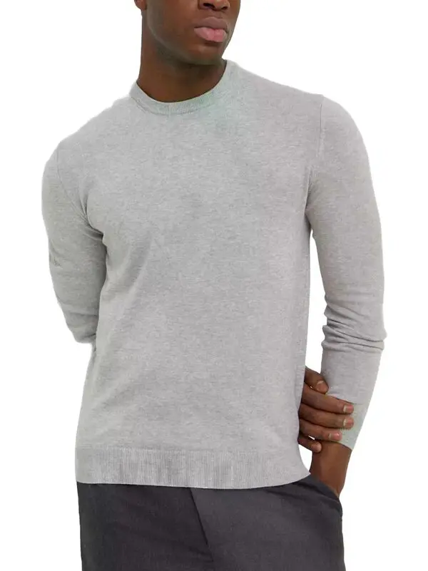 BENETTON Round Neck Sweater - Grey