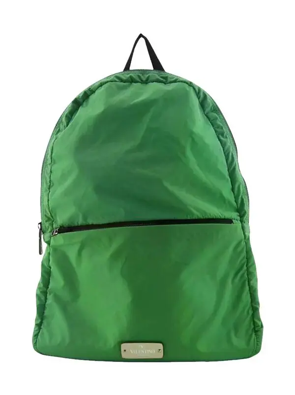 Valentino Garavani Nylon Rockstud Backpack - Green