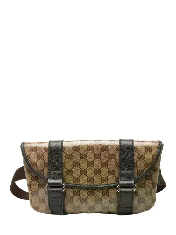 Gucci Gg Monogram Belt Bag - Neutrals