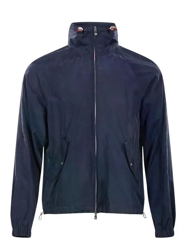 Brunello Cucinelli High-neck Raglan-sleeve Jacket - Blue