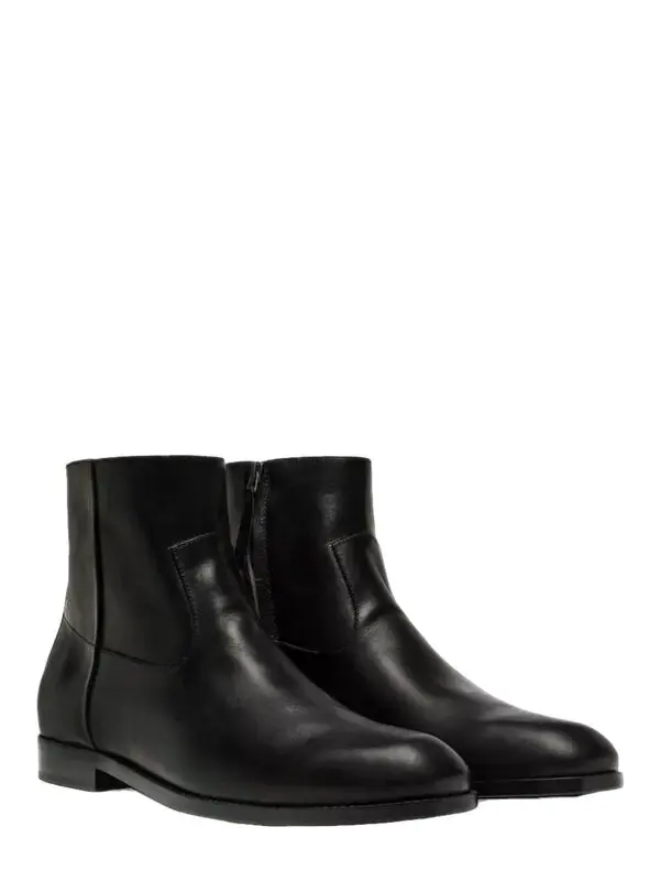 BUTTERO® Floyd Side-zip Ankle Boots - Black