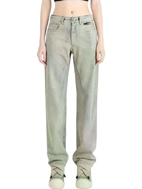 Rick Owens Straight-leg Jeans - Grey