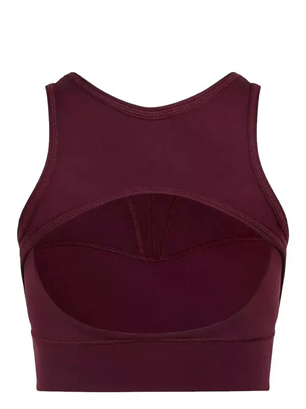 Adidas X Stella Mccartney Sleeveless Cropped Top - Red