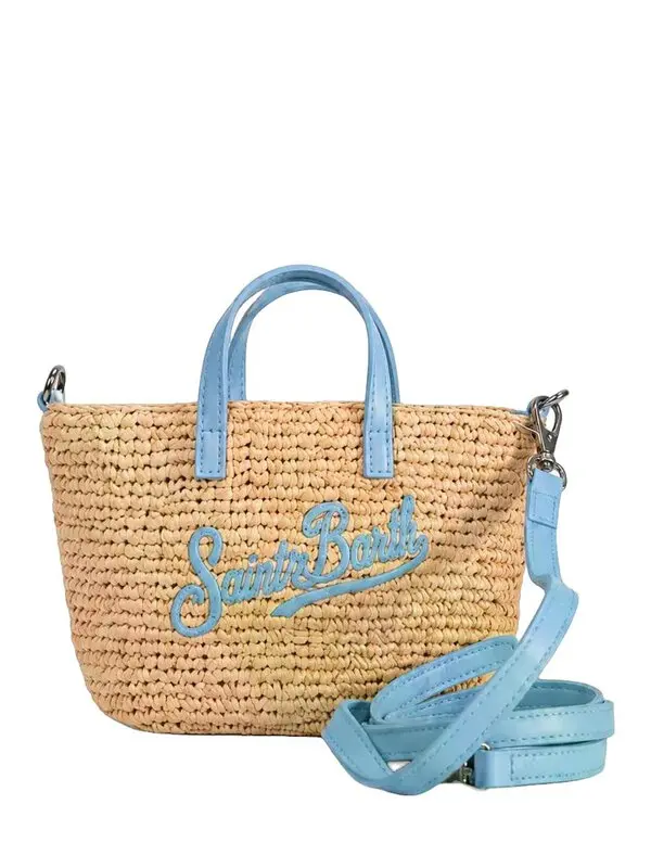 MC2 SAINT BARTH Logo Patch Mini Tote Bag - Neutrals