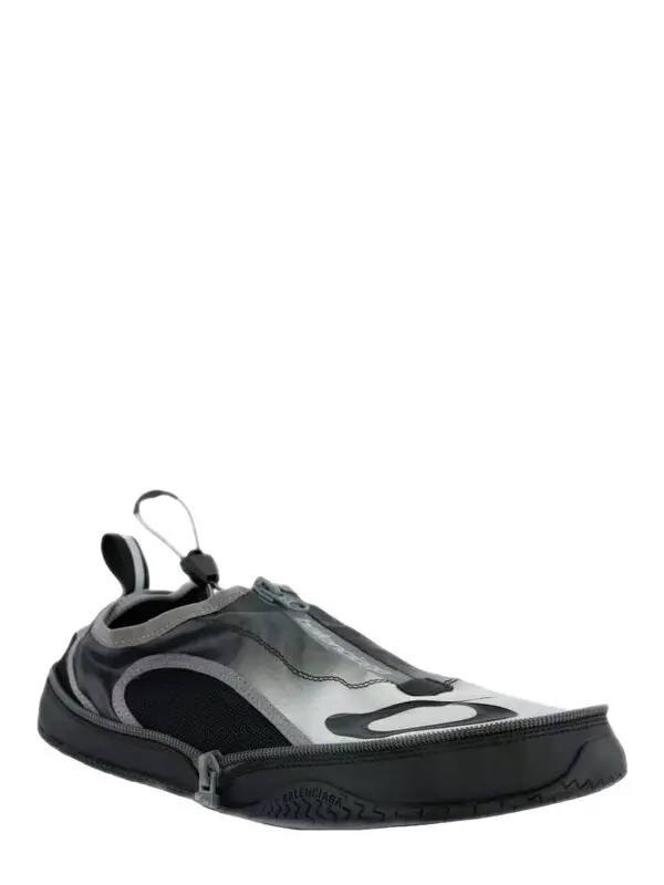 Balenciaga Gradient Panelled Sneakers - Black