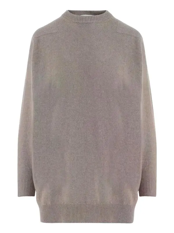 JIL SANDER Wool Crew Neck Sweater - Neutrals