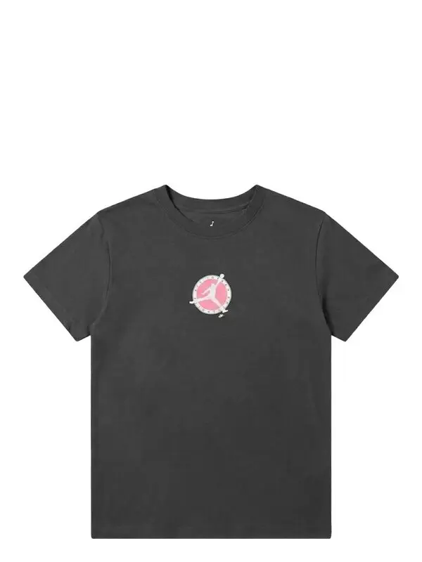JORDAN Brooklyn Flight Club Logo-detail T-shirt - Grey