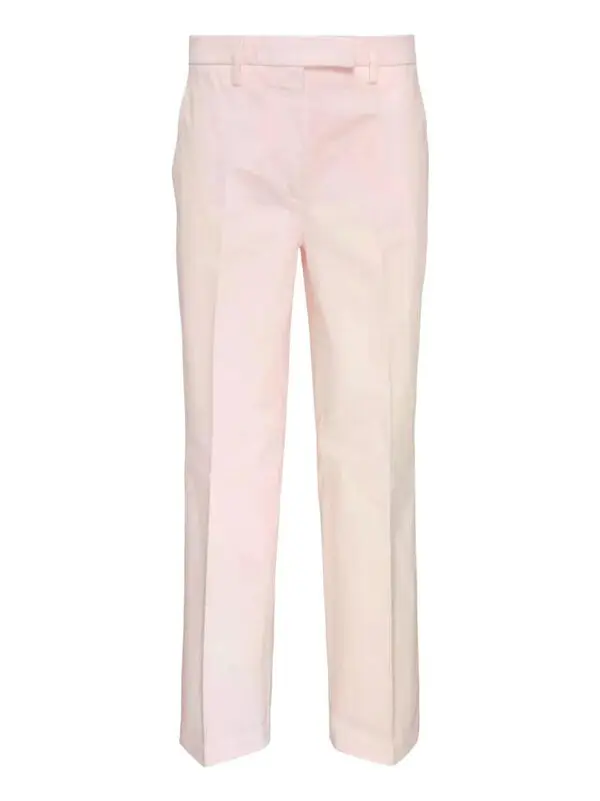 Thom Browne Rwb Stripe Pressed Crease Trousers - Pink