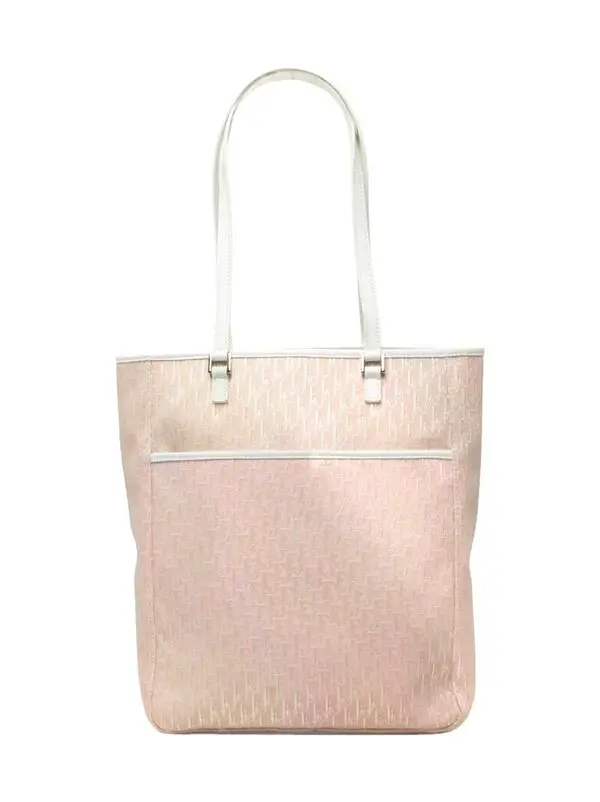 Dior Diorissimo Trotter Canvas Tote Bag - Pink
