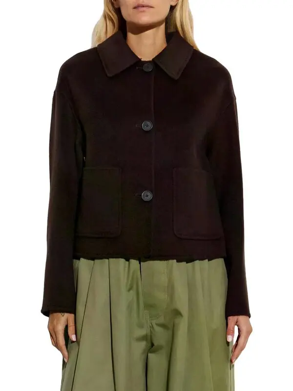 ARMA Kerry Button-up Jacket - Brown